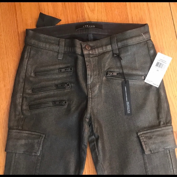 J Brand | Pants & Jumpsuits | Nwtj Brand Revamps Coated Cargo Pants ...